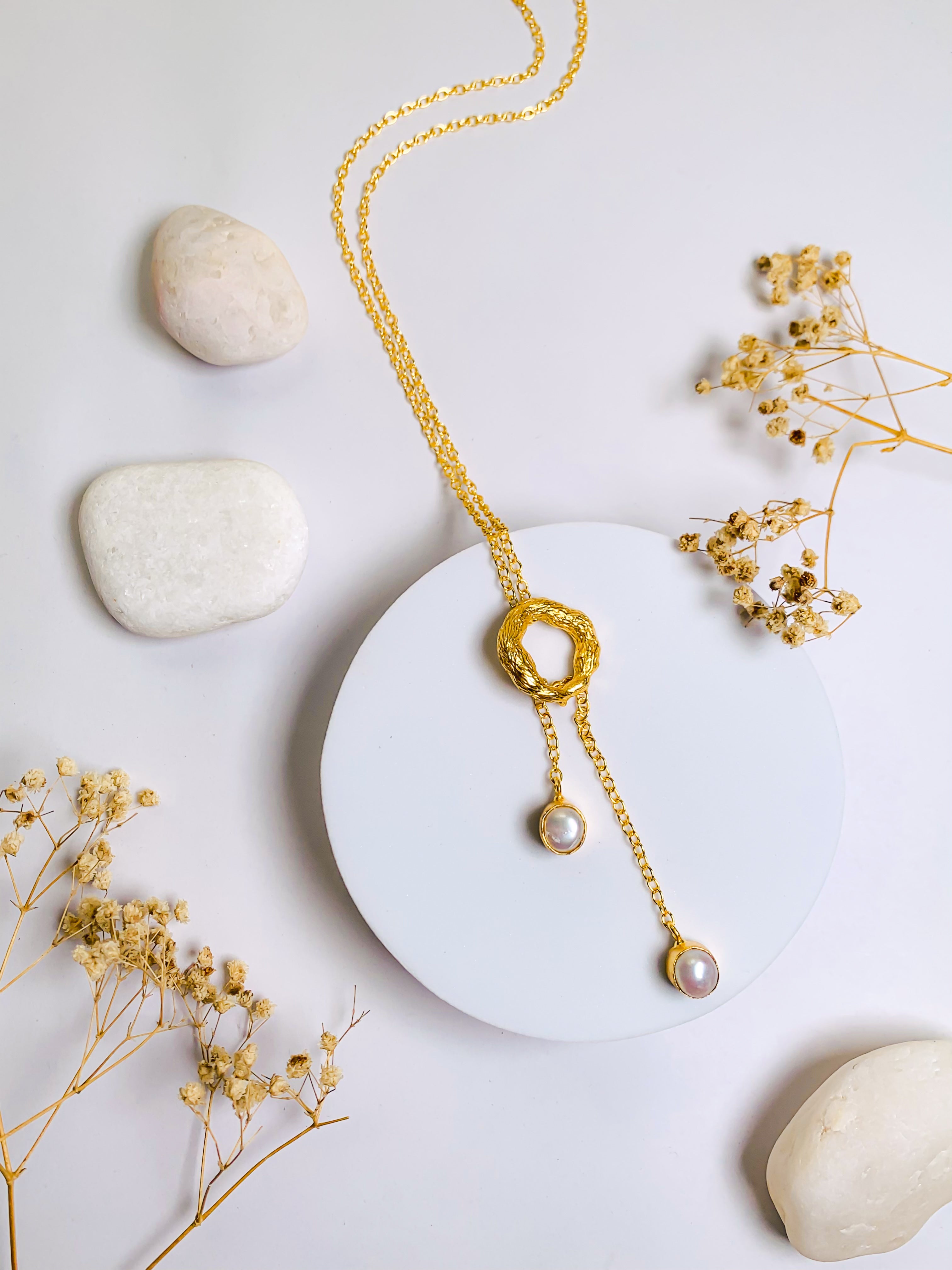 ZOE LONG NECKLACE – MISA JEWELS